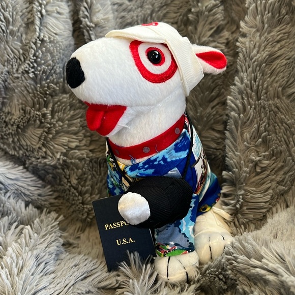 Target | Other | Target Bullseye Collectible Plush Dog | Poshmark